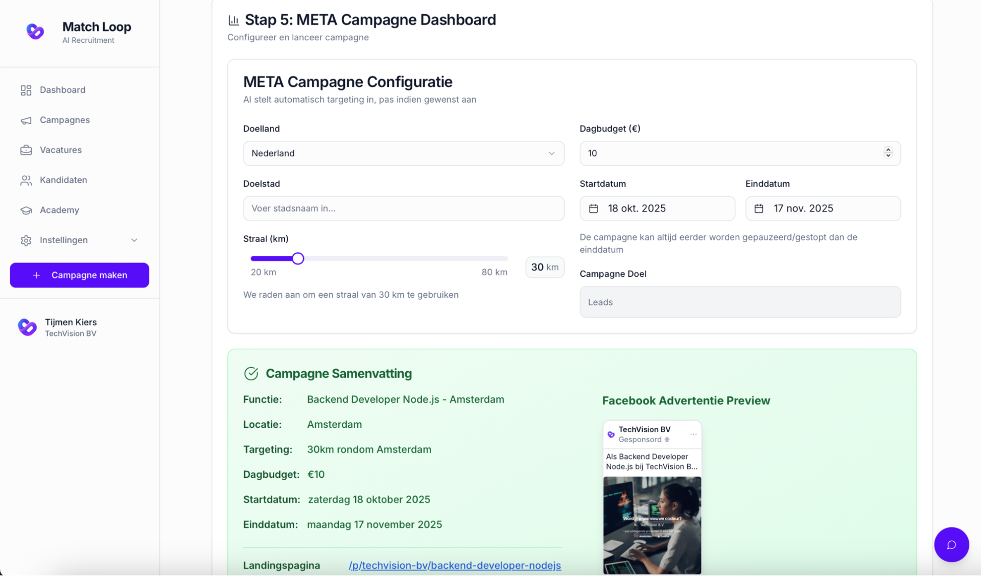 Match-Loop | #1 AI Recruitment Software voor MKB Nederland